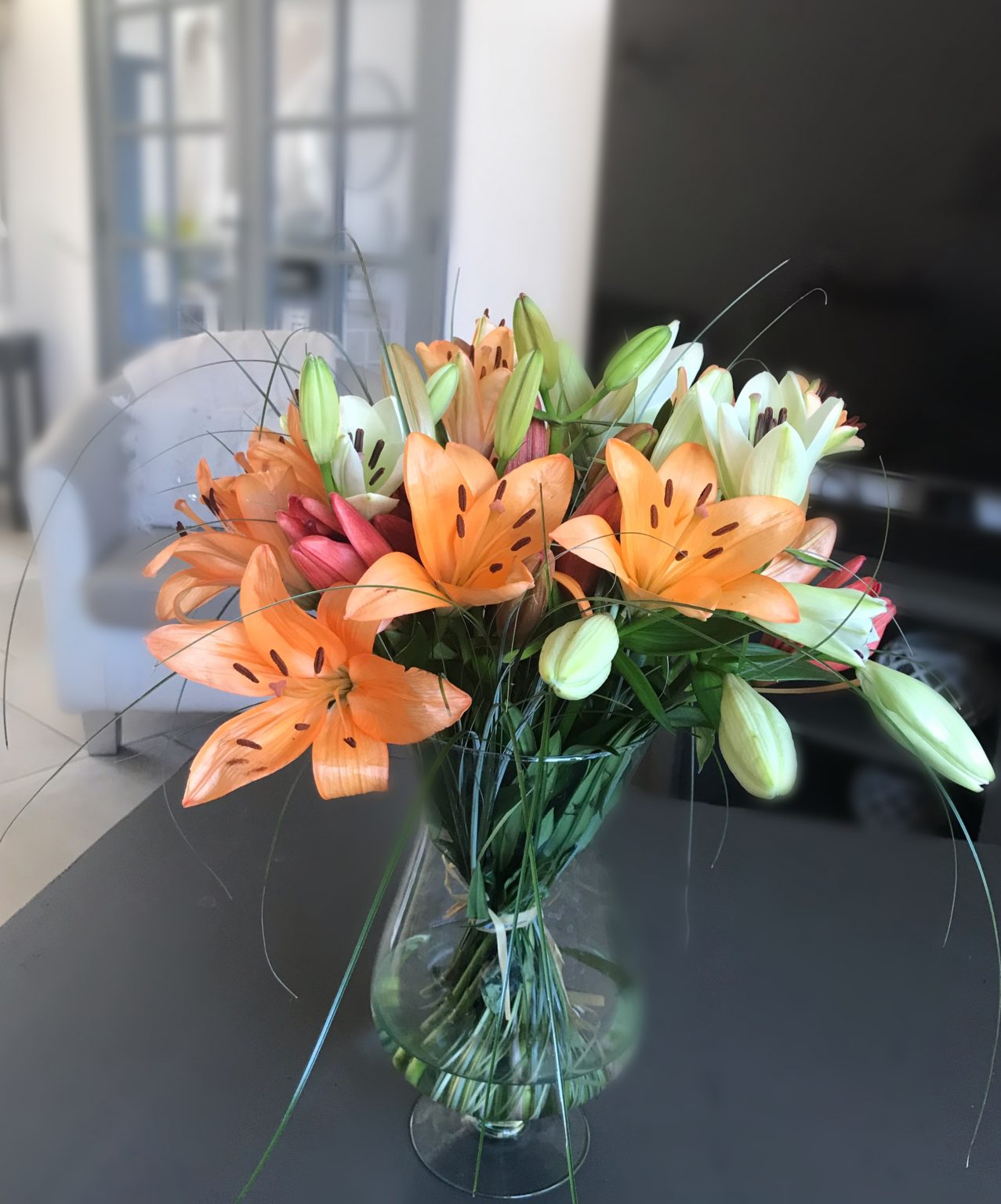 Bouquet de lys - La bouquetterie